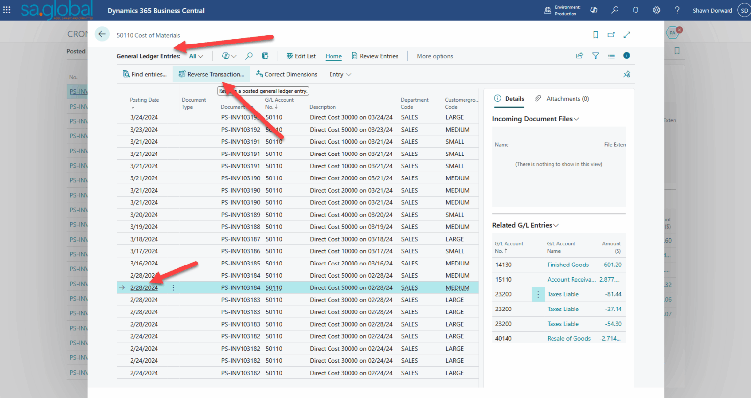 Undo and Correct Features Every Business Central User Should Know
