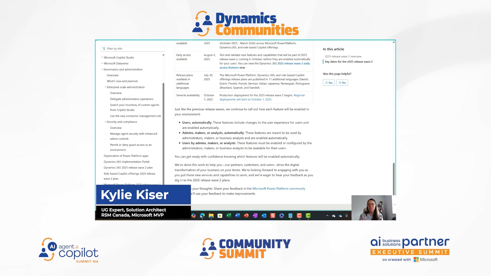 KTL Solutions - Dynamics Communities