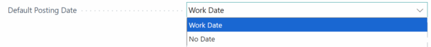 Understanding Default Posting Dates with Business Central